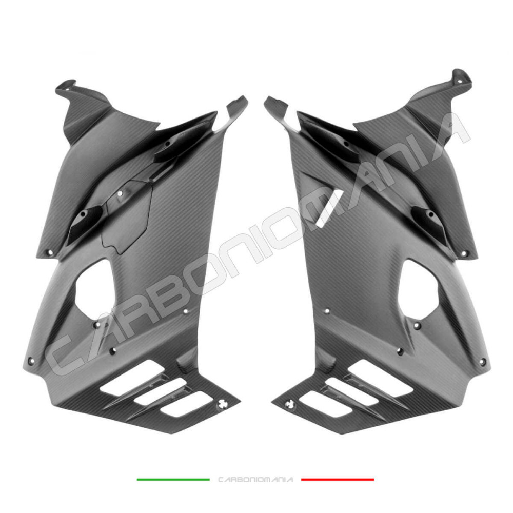 Inner Side Fairings matte carbon Aprilia RS 660 Performance Quality