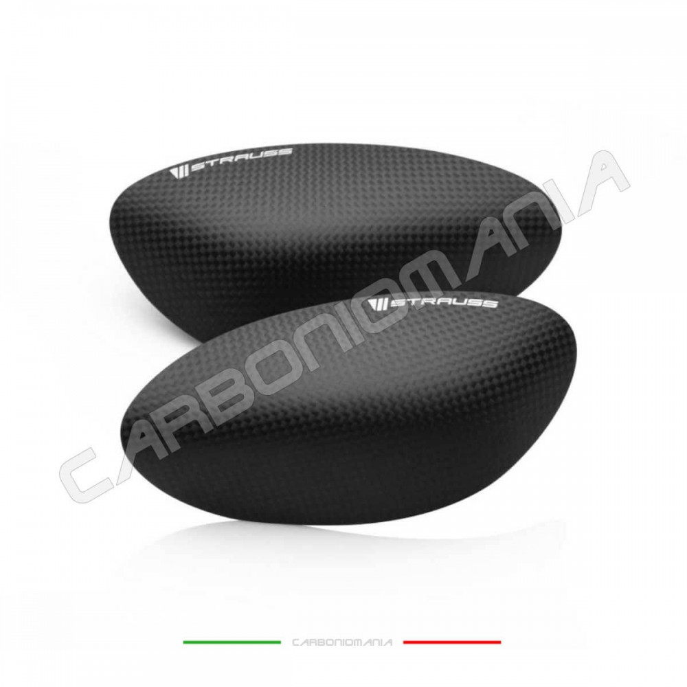 Glossy carbon tank side sliders Triumph Daytona 675 2013 2017 (Strauss ...